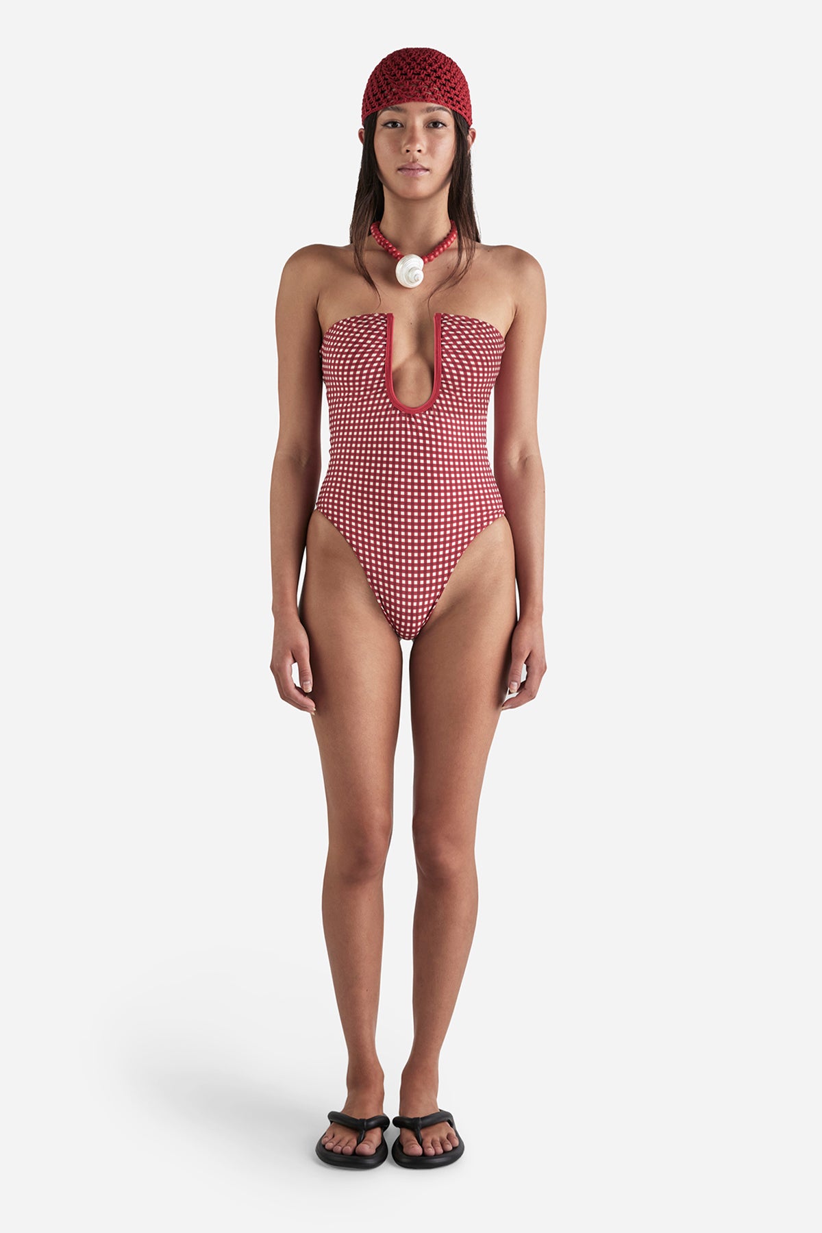 Peggy One Piece | Cherry Check
